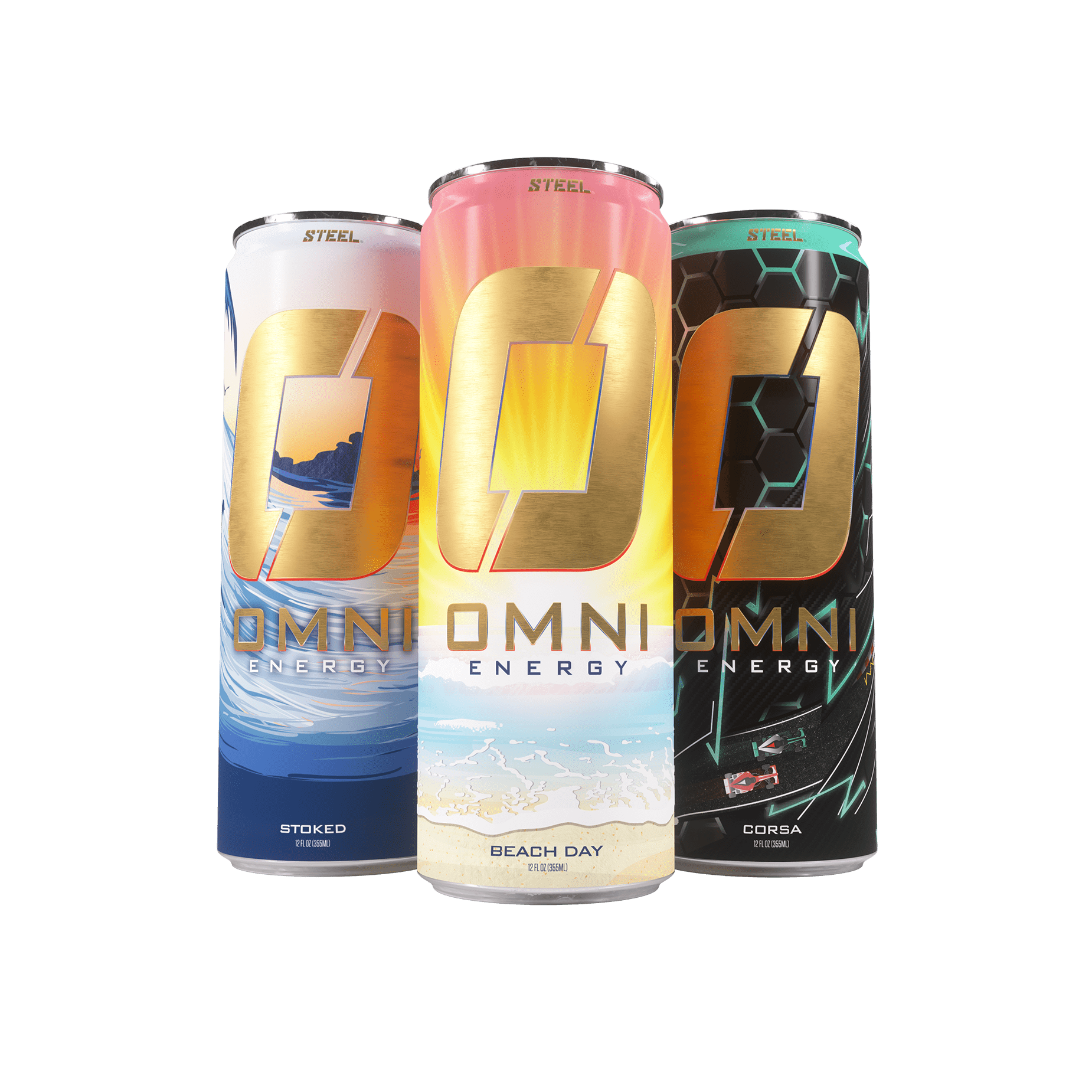 OMNI Energy Drink Bundle- 1 Can of Each flavor – Omni Energy Drink