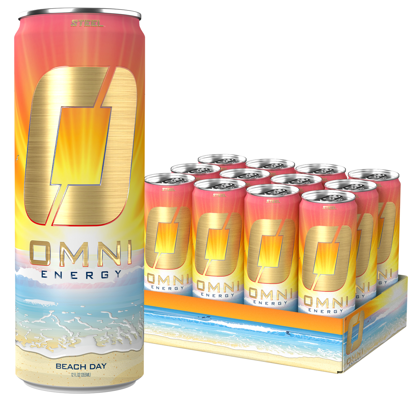 Beach Day - Case of 12 Cans – OMNI Energy
