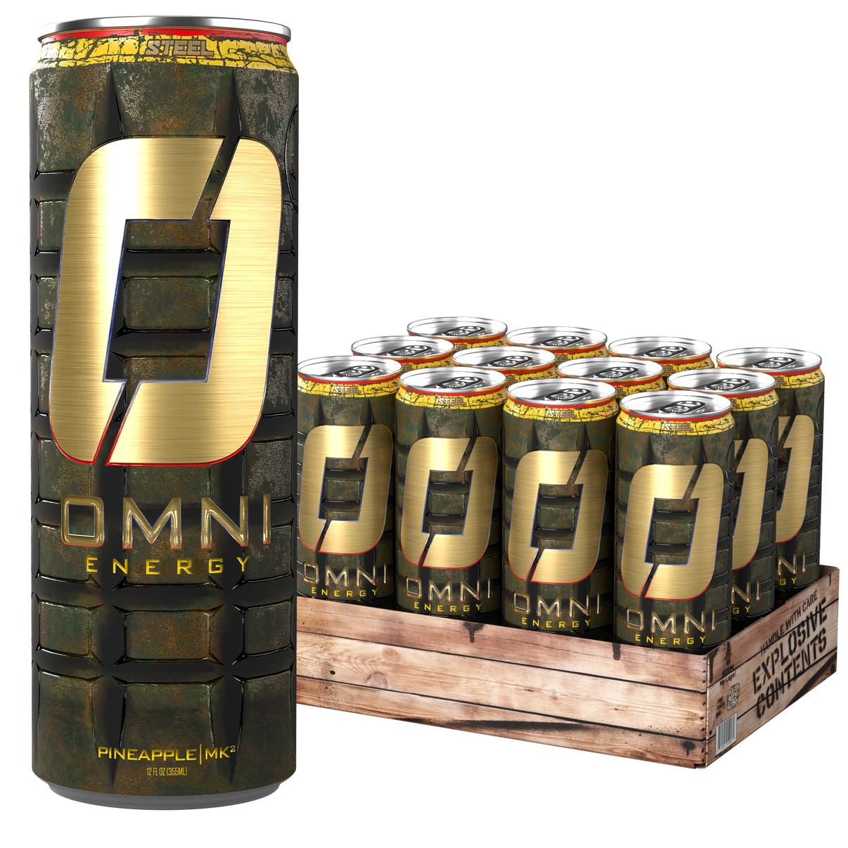 Pineapple| MK2 - Case of 12 Cans – OMNI Energy