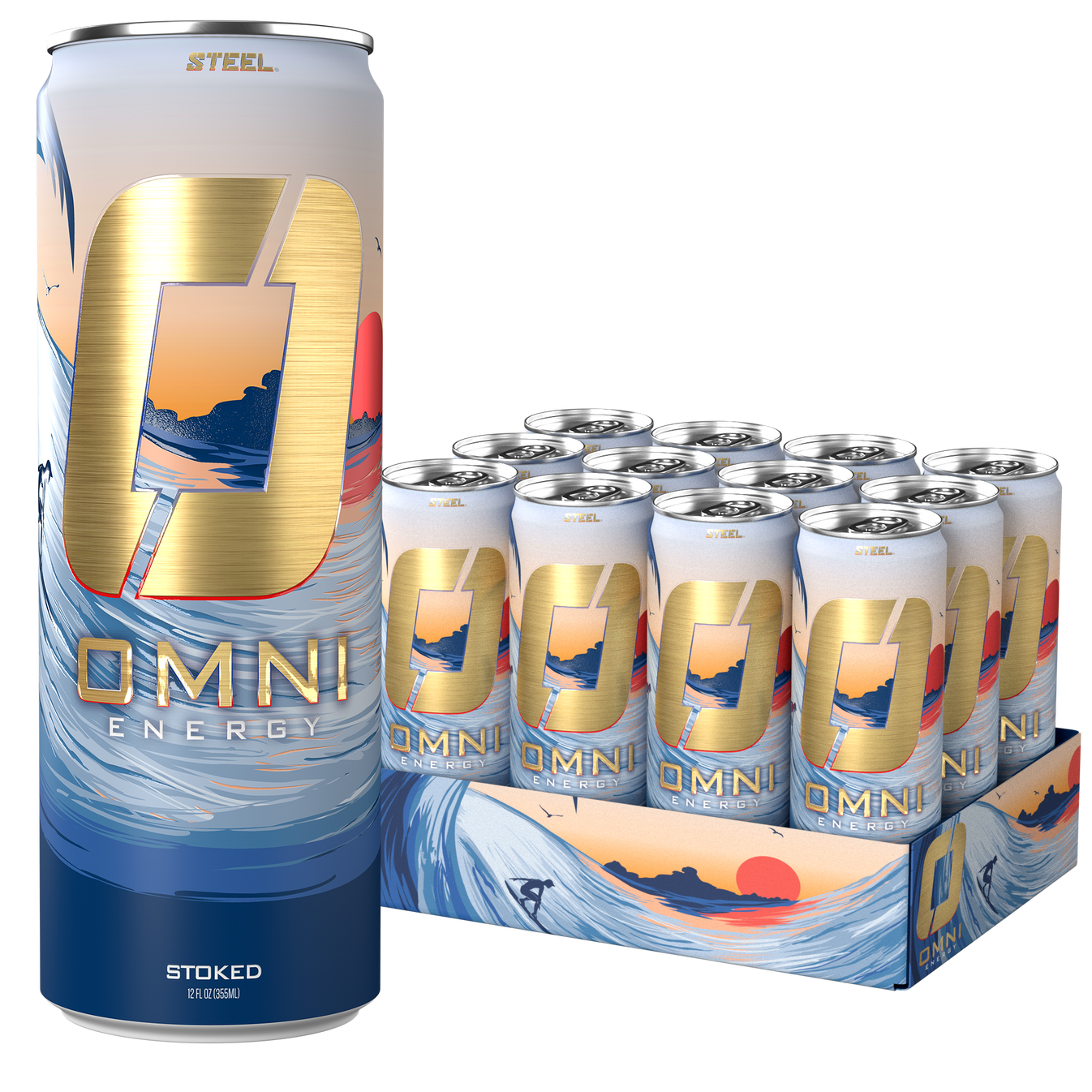 Stoked - Case of 12 Cans – OMNI Energy
